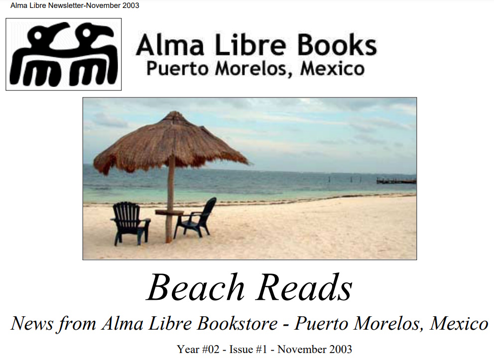 Beach Reads by InPuertoMorelos.com - InPuertoMorelos.comInPuertoMorelos.com